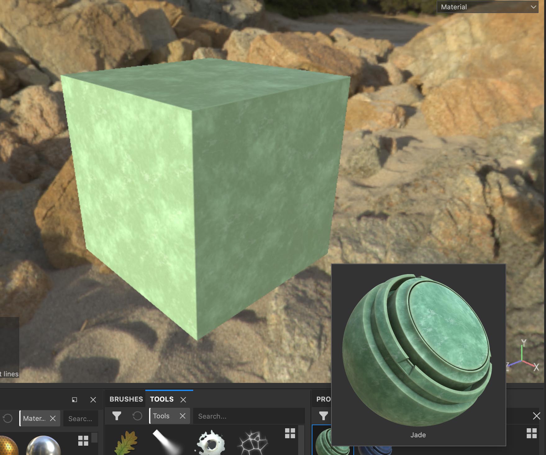 【SubstancePainter】Sub Surface Scattering-SSS-を使う | ナツヲカケル−兼業クリエイター雑記−