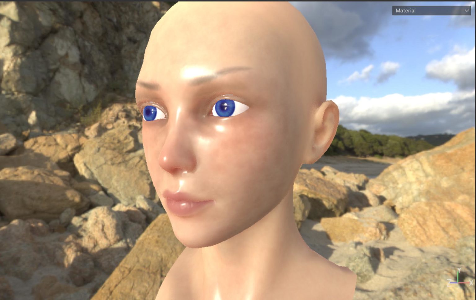 【SubstancePainter】Sub Surface Scattering-SSS-を使う | ナツヲカケル−兼業クリエイター雑記−