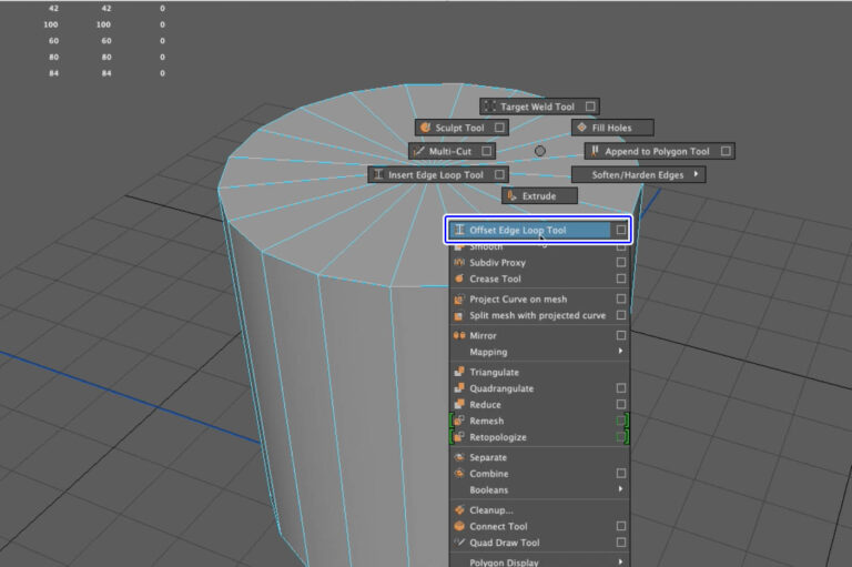 【MAYA】三角形ポリゴンにエッジループを挿入する3つの方法 | ナツヲカケル−兼業クリエイター雑記−